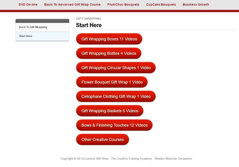 On-line Gift Wrapping Course | Neelam Meetcha Gift Wrapping Courses ...